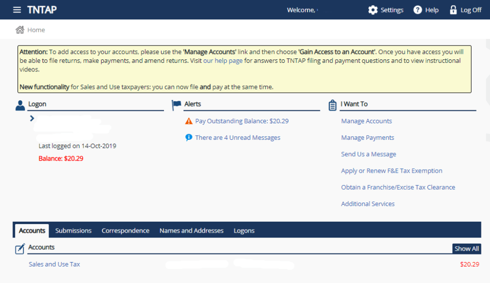 How to File and Pay Sales Tax in Tennessee | TaxValet