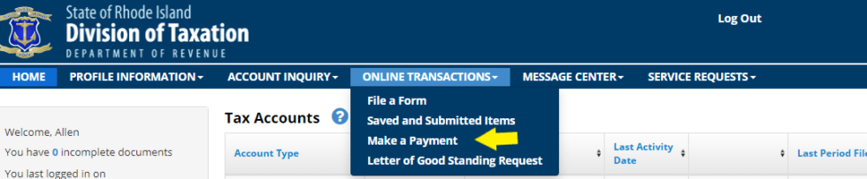 How to File and Pay Sales Tax in Rhode Island | TaxValet