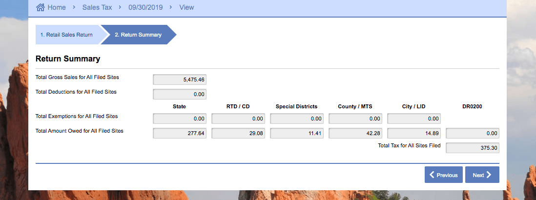 How to File and Pay Sales Tax in Colorado | TaxValet