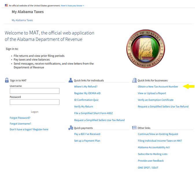 How to Register for a Sales Tax Permit in Alabama | TaxValet