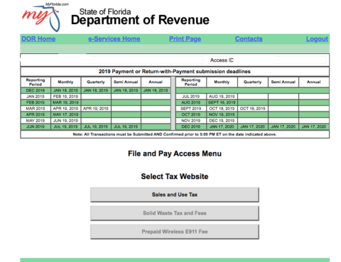 How to File and Pay Sales Tax in Florida | Tax Valet