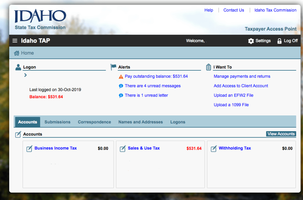 How to File and Pay Sales Tax in Idaho | TaxValet