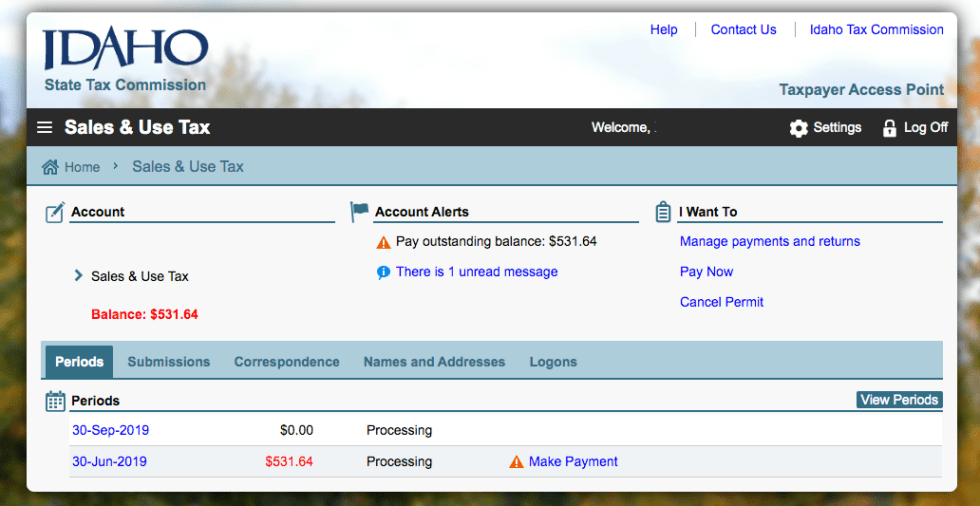 How to File and Pay Sales Tax in Idaho | TaxValet