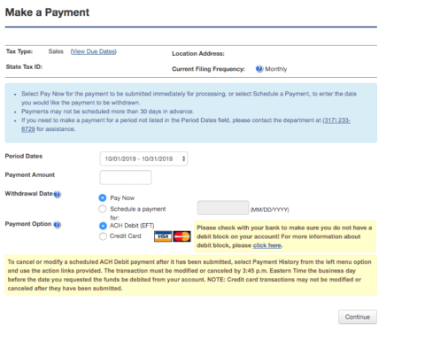 How to File and Pay Sales Tax in Indiana | TaxValet
