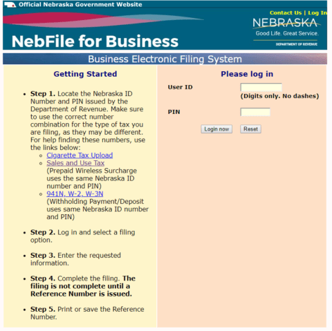 How to File and Pay Sales Tax in Nebraska | TaxValet
