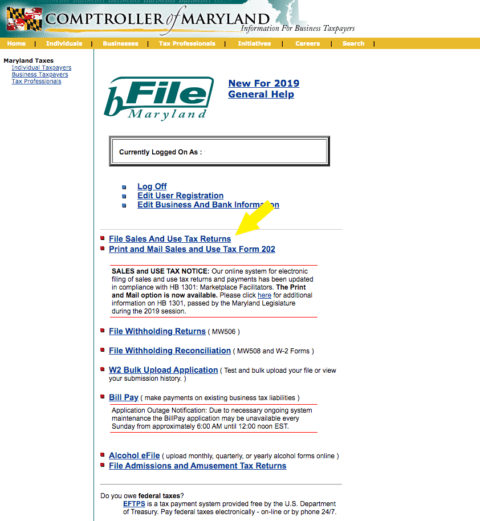 How to File and Pay Sales Tax in Maryland | TaxValet