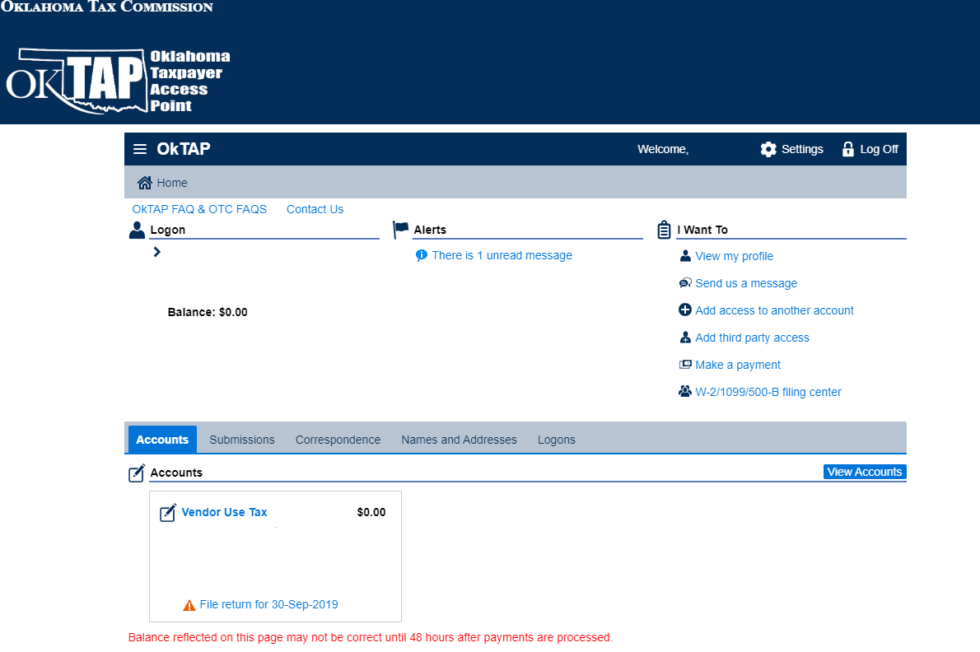 How to File and Pay Sales Tax in Oklahoma | TaxValet